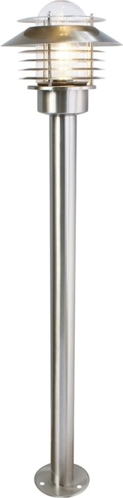 Llitt Stig Bollard Pollare 100cm E27-sockel IP44 Aluminium - Elgiganten