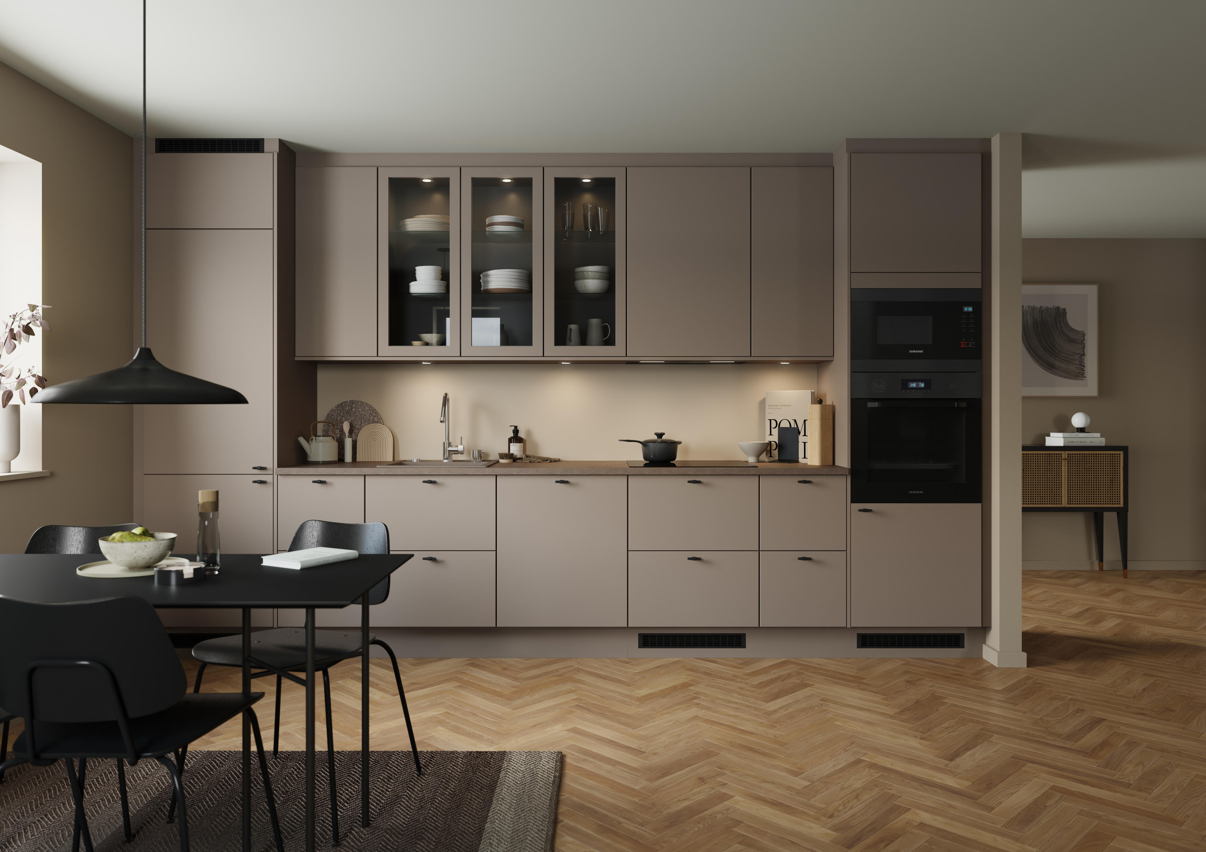 Trend Sand - Beige kök - Harmoniskt färgspel - Elgiganten