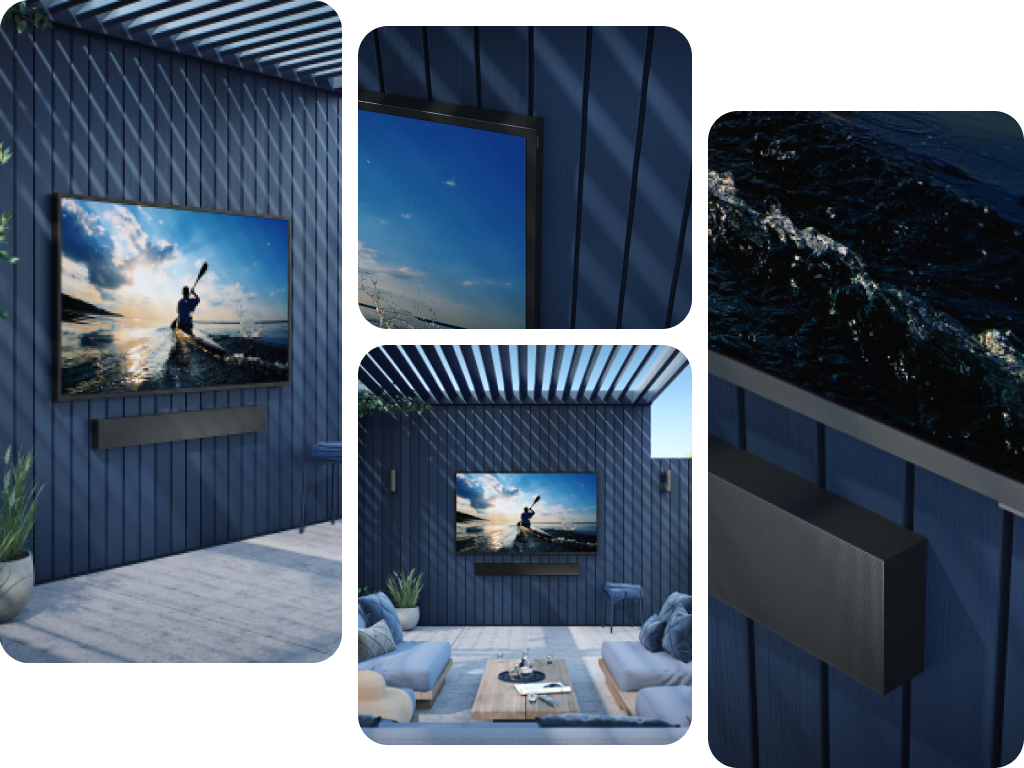 Samsung 65" The Terrace LST7T 4K QLED Smart TV (2023) - Elgiganten