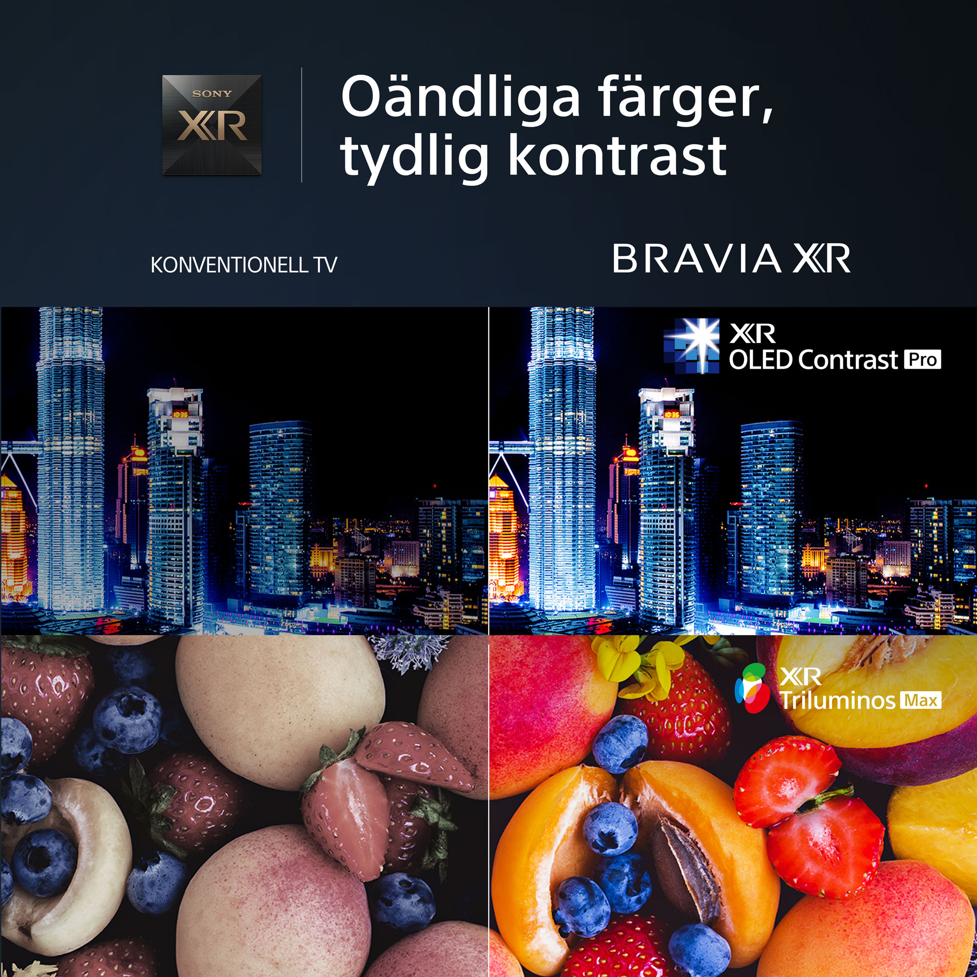 Sony Bravia 55” A95L 4K QD-OLED Smart TV (2023) - Elgiganten