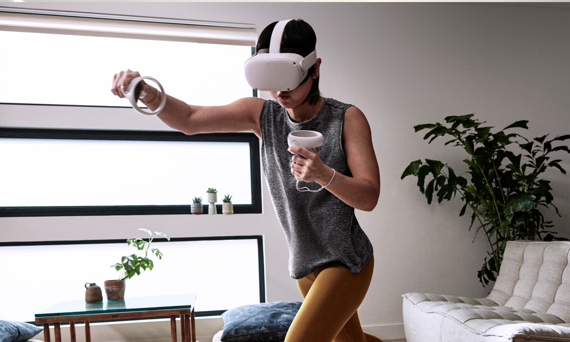 Meta Quest 2 VR portabelt headset (128 GB) - Elgiganten - Elgiganten