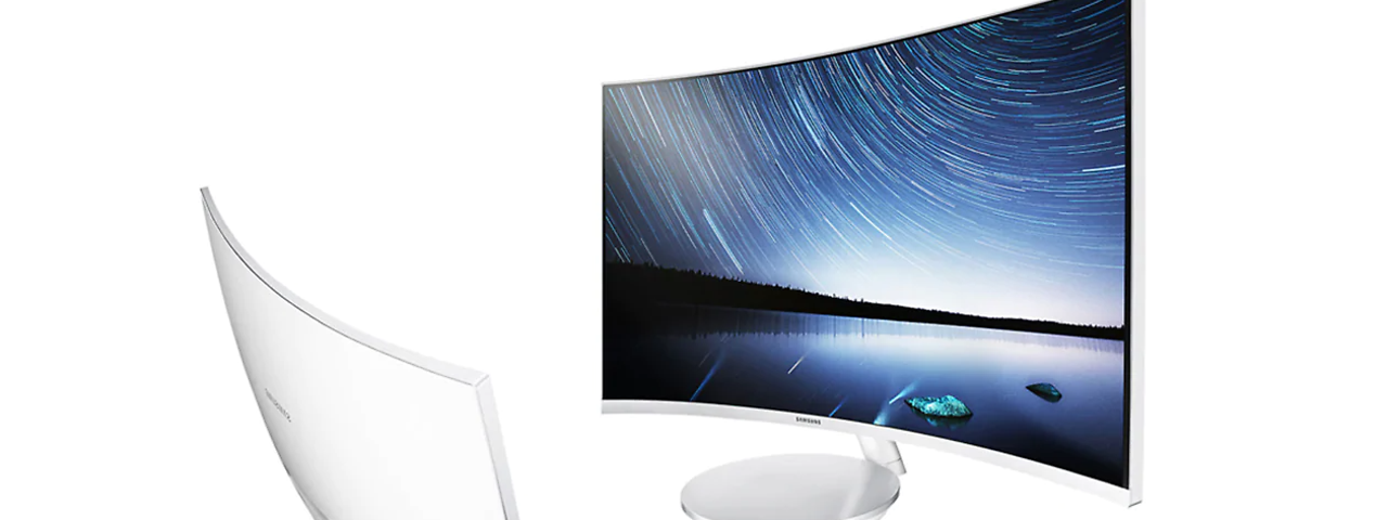 Samsung Curved - välvd bildskärm - Elgiganten