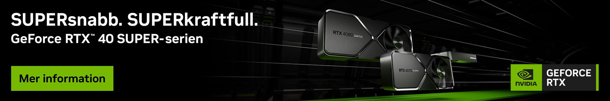 Nvidia Geforce RTX 40 Super-serien - Elgiganten