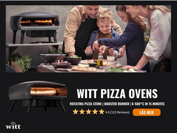 Pizzaugn - vedeldad & gasol från Ooni mfl. - Elgiganten